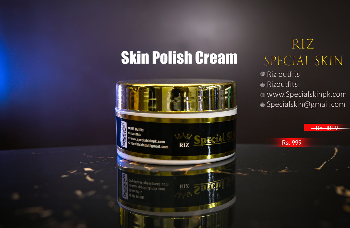 SKIN POLISH CREAM GOLD JAR – RIZ SPECIAL SKIN